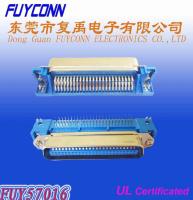 China Male 50 Pin DDK Centronic Right Angle PCB Connector 2.16mm Pitch UL Certified for sale