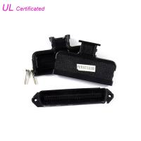 China TYCO 180 Degree 50 Pin RJ21 IDC Male Connector with 2.16mm Centerline and 5A Current Rating for sale