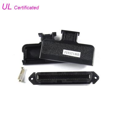 China TYCO Champ 50 Pin IDC Female Connector 2.16mm Pitch 5A Rating with 180 Degree Cable Exit for sale