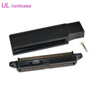 China 90 Degree TYCO 64 Pin Centronic Champ IDC Female Connector for RJ21 Cable - 2.16mm Centerline, 5A Rating for sale