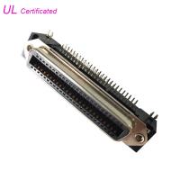 China DDK Female PCB Right Angle Centronics Connector 50 Pin 2.16mm Pitch 5A Current Rating for sale