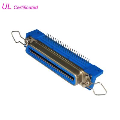 China 50-Pin PCB Right Angle Female Centronic Connector with 2.16mm Pitch and PBT Insulator for Industrial Applications for sale
