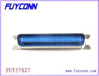 China 2.16mm Centerline Centronics Male Solder Connector 14 24 36 50 Pin Plug for sale