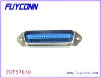China 24 Pin Centronic Solder Male Connector Plug 2.16mm Pitch UL Certified with Hex Screws for sale