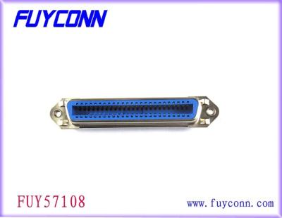China 0.085in Centerline DDK Ribbon Cable Connector Female Solder Pins 14-50 Pin for sale