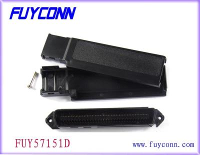 China Black 64 Pin Centronic IDC Male Champ Connector PPO Insulator 2.16mm for sale