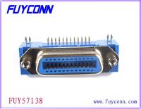 China 14 Pin Centronic PCB Right Angle Female Connector with Jack Screws and Board Lock 2.16mm for sale