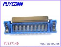 China 36 Pin Centronics Male Right Angle PCB Connector 2.16mm Pitch Reversed for sale