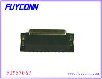 China 100 Pin Centronics Receptacle Connector Right Angle PCB Mount Female 2.16mm for sale