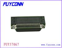 China Amphenol 957 100 Pin Centronic PCB Right Angle Female Connector 2.16mm Pitch UL Approved for sale