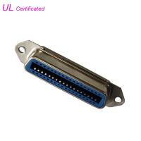 China 36 Pin Centronic Female Solder Connector 2.16mm Pitch with 5A Current Rating and UL Certification for sale