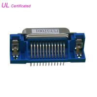 China Centronic 36 Pin DDK PCB Right Angle Champ Receptacle Connector 2.16mm Pitch with Board Lock for sale