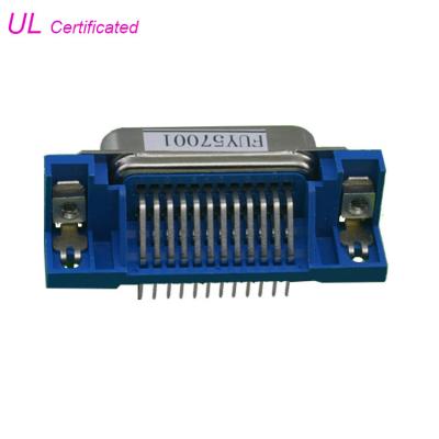 China Centronic 36 Pin DDK PCB Right Angle Champ Receptacle Connector 2.16mm Pitch with Board Lock for sale