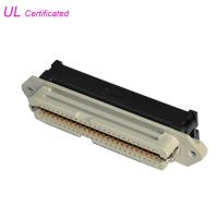 China 50 Pin Centronic Champ Female Solder Connector UL Certified Cable Clamp 2.16mm for sale