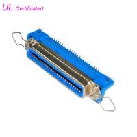China Centronic 50 Pin Right Angle PCB Female Connector with 2.16mm Centerline and 5A Current Rating for sale