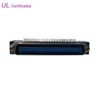 China Centronics 2.16mm Pitch Right Angle PCB Connector - 64 Pin Male Plug with 5A Current Rating and -55°C to +105°C Temperature Range for sale