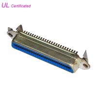 China 57 CN Series 2.16mm Centerline 50Pin Female Centronic Solder Connector 14pin 24pin 36pin for sale