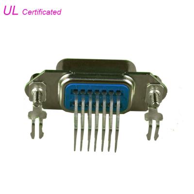China 57 CN Series 24Pin Female Centronic Right Angle PCB Connector No Wire Support for sale