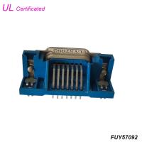 China Champ 14 Pin Centronic PCB Right Angle Female Connector Certified UL for sale
