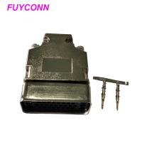 China V.35 Male Crimping Connector 1-34 Pin with Shield Shell for Router Applications -55°C to +105°C for sale