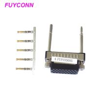 China V.35 Female Crimp Housing Connector with Metal Shell - 1 to 34 Pin Configuration, 7A Current Rating for Cisco Router Applications for sale