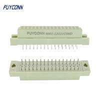 China DIN 41612 Connector Female Vertical 3 Rows 32 Pin Eurocard PCB 2.54mm Pitch for sale
