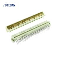 China DIN 41612 Connector Right Angle 3 Rows 96 Pin Male Eurocard PCB 2.54mm Pitch for sale