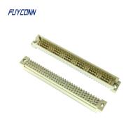 China DIN 41612 Connector Male 3 Rows 96P PCB Vertical Plug Eurocard Connector 2.54mm Pitch for sale