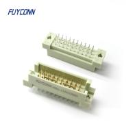 China DIN41612 Vertical PCB Euro Male Plug Connector 5-30 Pin with 2.54mm Pitch and 5A Current Rating for sale