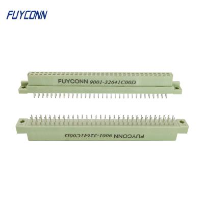 China DIN 41612 Eurocard Connector 64-Pin Female Straight PCB 2.54mm Pitch 5A Current Rating for sale