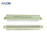 China Female DIN41612 PCB Eurocard Connector 16pin 32pin 64pin 2.54mm Pitch Solderless Press Pin for sale