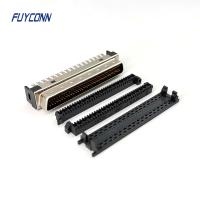 China 68 Pin IDC SCSI Connector Crimp Cable Male Mini D Ribbon 1.27mm Pitch for sale