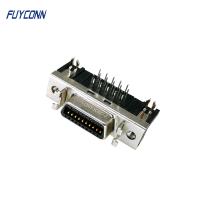 China SCSI Right Angle Female Connector 20pin Servo Mini D Ribbon MDR 1.27mm Pitch for sale