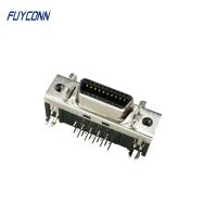 China SCSI Right Angle Female Connector 20pin Servo Mini D Ribbon MDR 1.27mm Pitch for sale