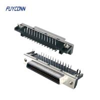 China MDR Connector 50P Female Right Angle PCB SCSI Connector For PCB Board for sale