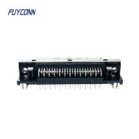 China MDR Connector 50P Female Right Angle PCB SCSI Connector For PCB Board for sale