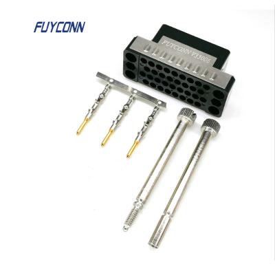 China V.35 Male Crimp Housing Connector with Metal Shell - 1 to 34 Pin, 7 AMP Rating for Cisco Router and Etherlink for sale