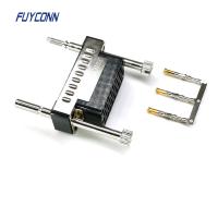 China V.35 Female Crimp Housing Connector with Metal Shell - 1 to 34 Pin Configuration, 7A Current Rating for Cisco Router Applications for sale