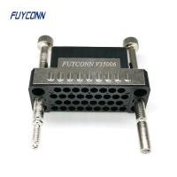 China V.35 Female Crimp Housing Connector with Metal Shell - 1 to 34 Pin Configuration, 7A Current Rating for Cisco Router Applications for sale