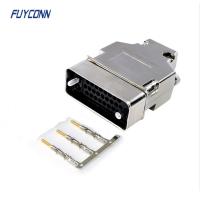 China V.35 Male Crimping Connector 1-34 Pin with Shield Shell for Router Applications -55°C to +105°C for sale
