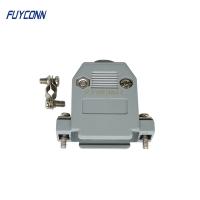 China 15-Pin Top Entry Plastic Backshell D-SUB Dust Cover for 15-Pin Connector with 180° Straight Cable Orientation for sale