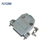 China 15-Pin Top Entry Plastic Backshell D-SUB Dust Cover for 15-Pin Connector with 180° Straight Cable Orientation for sale