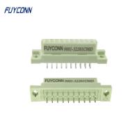 China DIN 41612 Female Connector 2 Rows 20 Pin Straight Terminals Eurocard PCB 2.54mm Pitch for sale