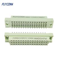 China DIN 41612 48 Pin Female Connector 3 Row Vertical Straight PCB Eurocard 2.54mm Pitch for sale