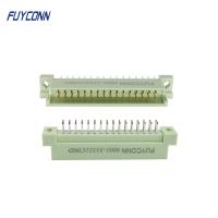 China DIN 41612 32-Pin Male PCB Connector Vertical Type 2.54mm Pitch 2A Current Rating for sale