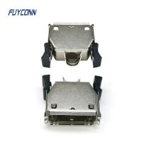 China SCSI Male Solder Connector 2.17mm Pitch 20 Pin 26 Pin MDR with Plastic Cover for sale