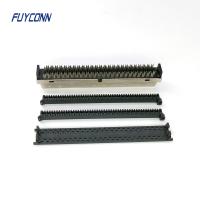 China 100-Pin SCSI MDR Mini D Ribbon Connector with 1.27mm Pitch and 500V Withstanding Voltage for sale