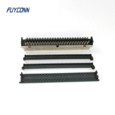 China 100-Pin SCSI MDR Mini D Ribbon Connector with 1.27mm Pitch and 500V Withstanding Voltage for sale
