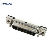 China Mini D Ribbon Connector MDR Straight PCB 36 Pin SCSI Female 1.27mm Pitch for sale