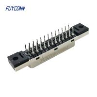 China 50Pin PCB SCSI Female Connector 180 Degree Straight Mount 1.27mm Pitch for sale